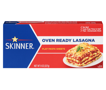 Oven ready lasagna store